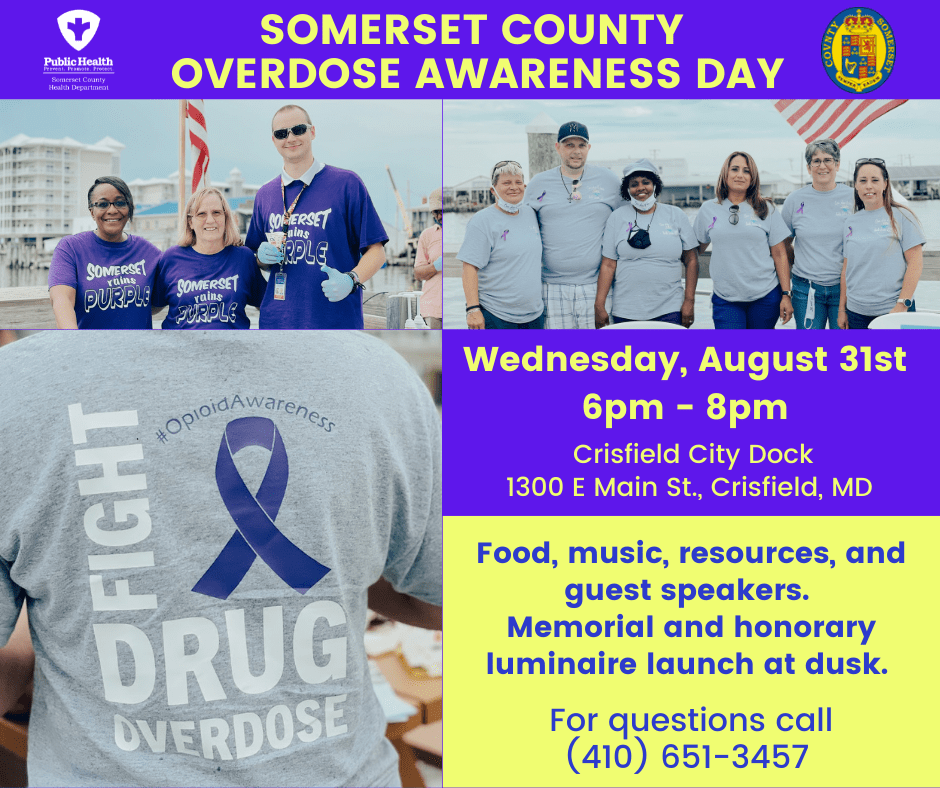 Somerset County National Overdose Day Event | 96.5 &101.5-CTG - The ...